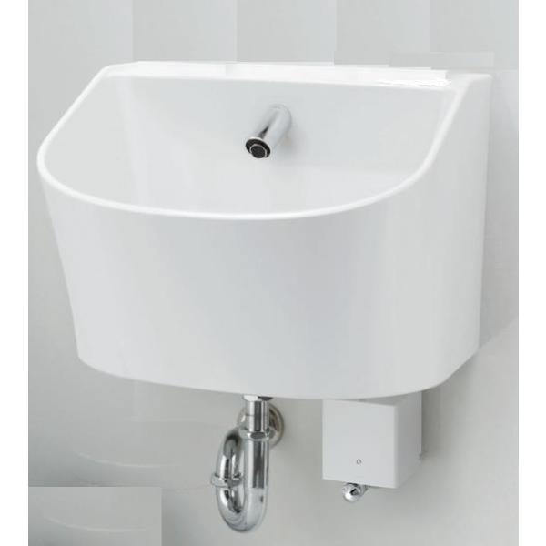 TOTO LSE850TS スタッフ用手洗器（AC100V自動単水栓） 床排水 LS850R#NW1+TLE41501JA+T6SG4+T9R+T8C 画像は壁排水 | エイプラス ...