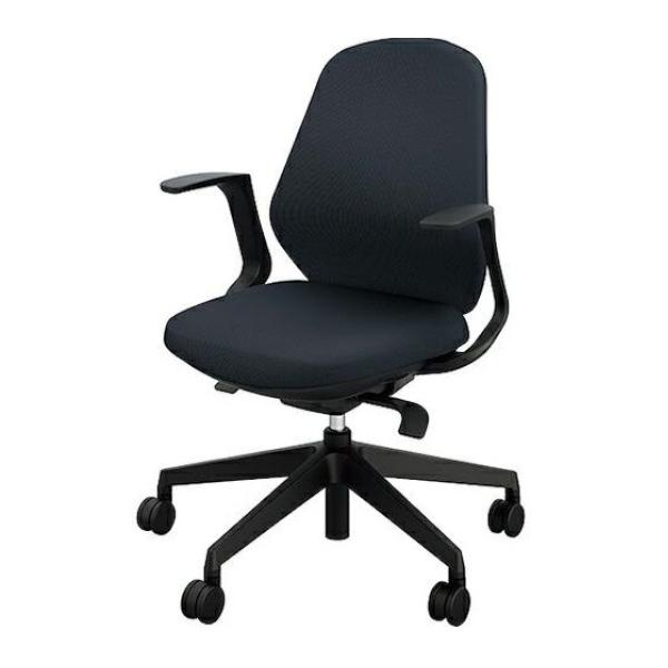 メーカー直送他の組合せ（仕様）をご希望の場合は、「この商品について問合せ」ボタンより、 仕様をご指定の上、見積依頼をお願い いたします。【仕様】 RBCE511F-PMBK張地：布張り背面色：ミックスブラック座面色：ミックスブラック脚色：ブ...