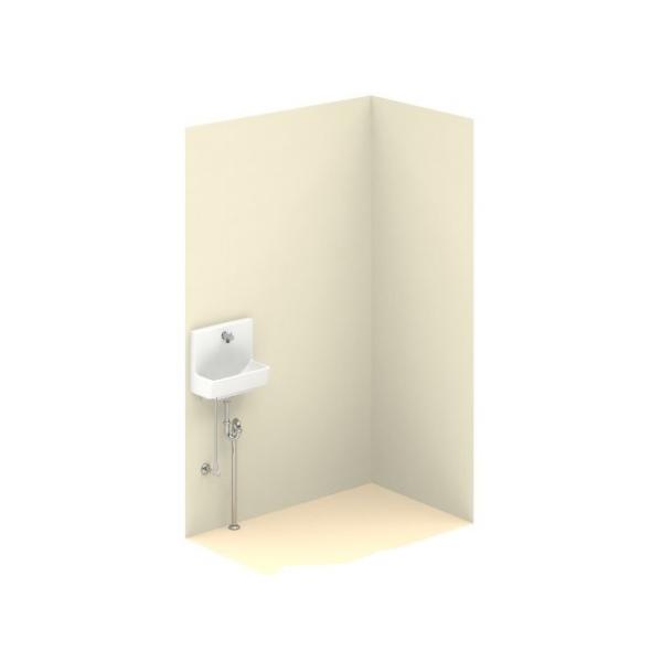 他の組合せ（仕様）をご希望の場合は、 「お問合せ」ボタンより、 仕様をご指定の上、見積依頼をお願い いたします。ULRA1LSANNNNN1NN コンフォートシリーズ Ｓサイズタイプ ブラケット手洗器 ハイバックタイプ水栓金具 ハンドル式水...