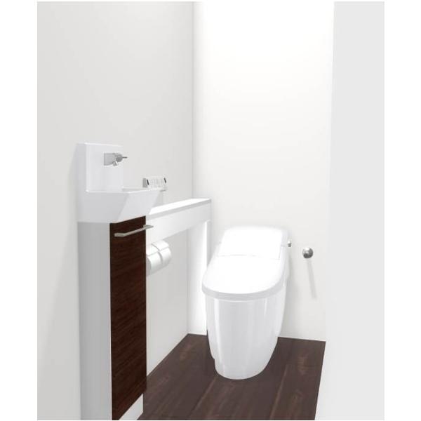 LIXILプレアスLSタイプリトイレYHYSU-CL104AU-82KHL14/LDW（ＣＬＹ４Ａグレード・キャビネットタイプ・左仕様）CF-96A(分岐金具)手洗カウンター付メーカー直送代引決済不可リクシル代引決済不可他の組合せ（仕様）を...