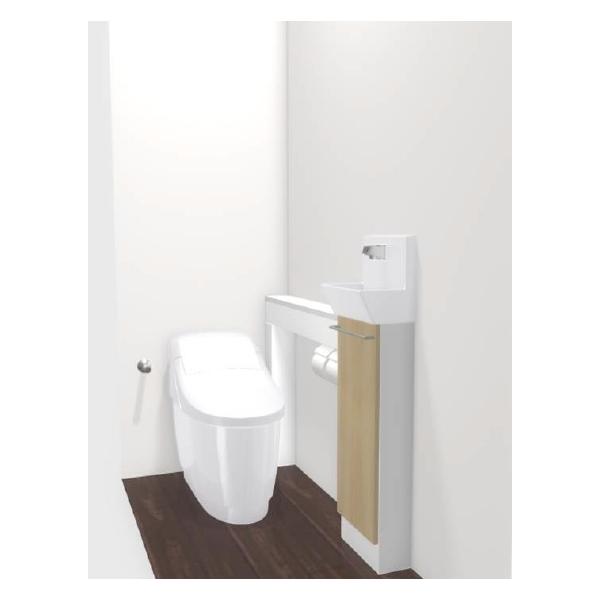 LIXILプレアスLSタイプリトイレYHYSU-CL106AU-82KAR12/JPW（ＣＬＹ６Ａ・左仕様） CF-96A(分岐金具)手洗カウンター付メーカー直送代引決済不可リクシル他の組合せ（仕様）をご希望の場合は、「お問い合わせ」ボタン...