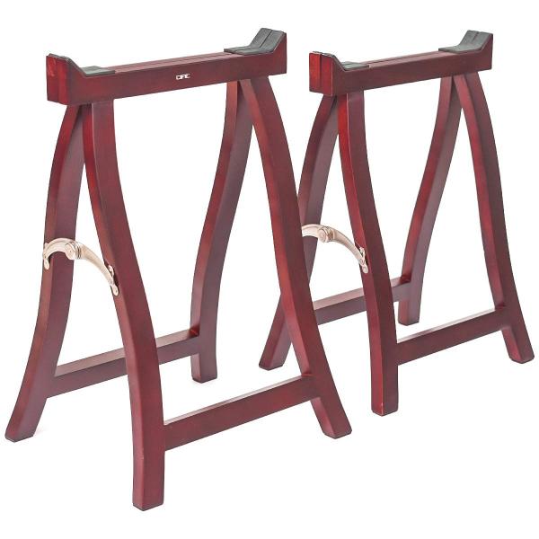 【商品説明】　・お箏専用のA型立奏台です。職人が漆を用いて仕上げられ、落ち着いた色はお部屋に馴染みやすく、高級感溢れる一品です。・イスに座って練習するのにちょうど良い高さ。リラックスした状態で練習していただけます。長時間演奏しても、疲れにく...