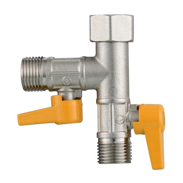 【商品説明】　・?1つのダイバータバルブと3つのゴムワッシャを含む・?の真ちゅう製、磨耗しない、剥がれない、耐腐食性・?ダブルシャットオフ設計 - ハンドシャワーと固定シャワーヘッド間の水の流れ・?複数の使用 - 浴室のシャワーヘッド、シャ...