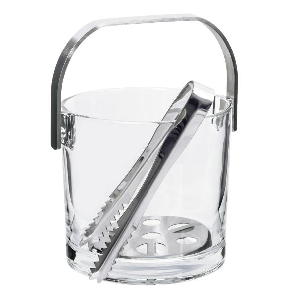 【商品説明】　・セット内容:アイスペール本体、吊り手、水切り、トング・本体サイズ:最大径12.8(口径12)×高さ11.5cm・本体重量:約675g・満水容量:約925ml・生産国:日本・素材・材質:本体=ソーダガラス/吊り手・水切り・トン...