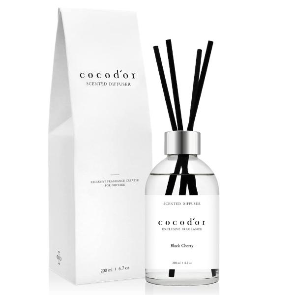 【商品説明】　・【構成】200mlディフューザー本品1個＋繊維のリードスティック5本・【特選香り】ココドールの通常のリードディフューザーではなかった、ホワイトエディションディフューザーならではの新フレグランス。 （*ブラックチェリーを除く)...
