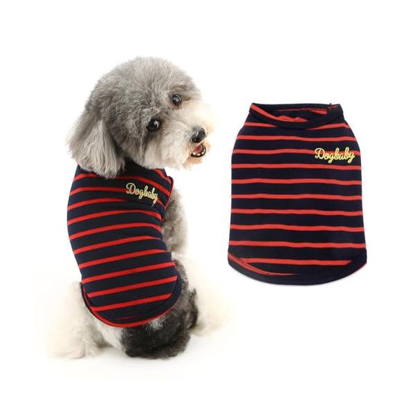 【商品説明】　・100％綿素材でペットに快適に・あなたの犬をきれいに保ち、冷却する・サイズM：首：10インチ; 戻る：9.5インチ; 胸囲：14.5インチ; 重量4.4-6.6ポンド・サイズは小さく、手で測定すると約1?2cmの不正確さがあ...