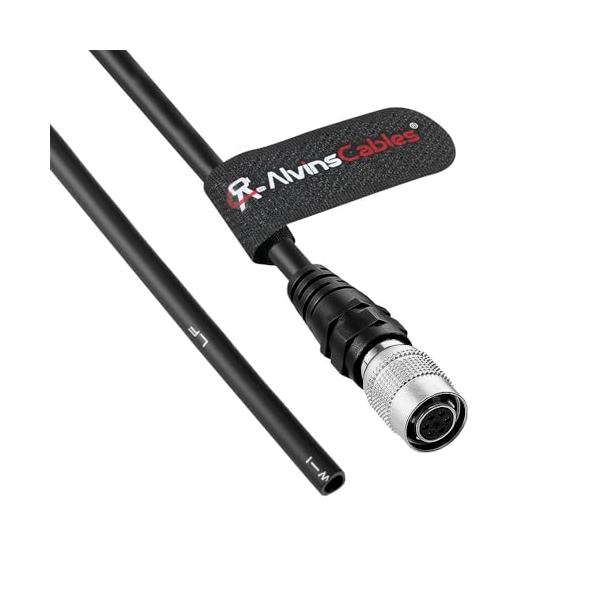 【商品説明】　・【使いやすいコネクタ形状】片側は6ピンメス（HR 10A-7P-6S）コネクタで、設置スペースを節約。もう片側は配線作業がしやすいオープンエンド仕様です。・【信頼性の高い構造】すべてのケーブルは出荷前に厳重なテストを実施。短...