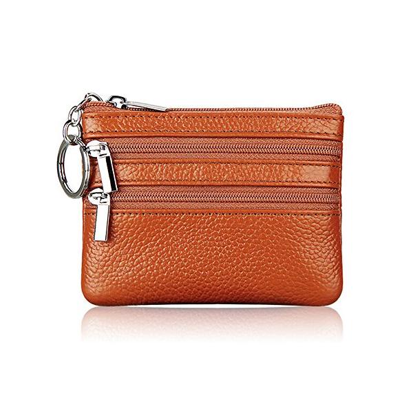 【商品説明】　・3つのジッパー、1つのカードボルダーのは管理が抜群に出来、便利です・キーリング付き。留め具の種類: ファスナー・コインだけではなく、鍵、カード、お札などをたくさん収納できます。コンビニや昼食などちょっとしたお買い物にもスムー...