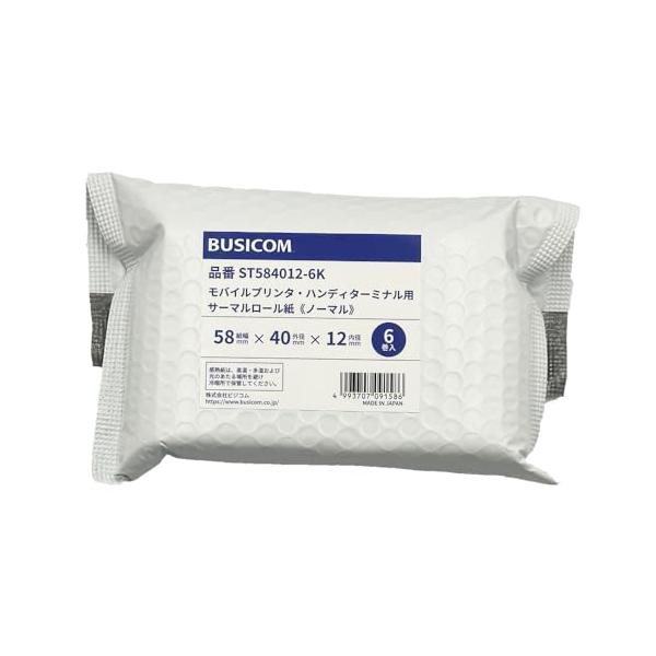 【商品説明】　・ロールの直径40mm スター精密・SM-S210i/SM-L200、セイコー・MP-B20 など、モバイルプリンタに対応。Airレジ,Airペイ,STORES(旧:Coiney),スマレジなど、各レジ・決済アプリのレシート印...