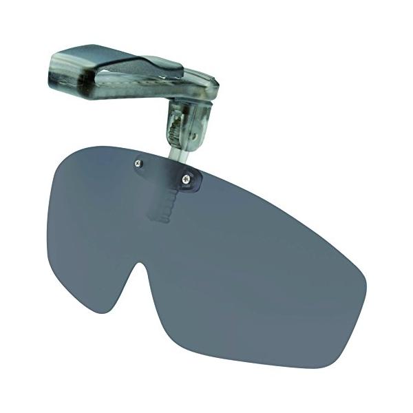 【商品説明】　・フレームカラー:クリアグレーマット (ラチェット・ギア式)・レンズカラー:スモーク・仕様:偏光度99%以上、UVカット、ブルー光カット、帽子タイプ、ラチェット・ギヤ式新型クリップ※未決済で３日経過した場合は、ご案内無しで一旦...