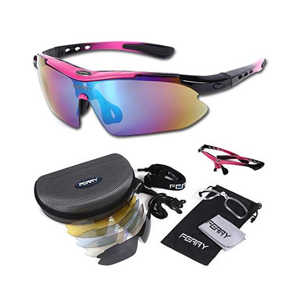 【商品説明】　・TR90フレーム、ポリカーボネートレンズを採用、超軽量、弾力性、安全性、耐衝撃性に非常に優れた素材です。・テンプルは緩やかなカーブを描き、日本人の顔にフィットする設計。ノーズパッド (鼻当て) は指で調整可能、簡単にお好みの...