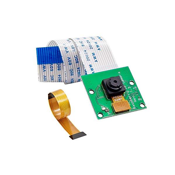 【商品説明】　・1. センサーはネイティブ解像度500万画素で、ボードに固定フォーカスレンズが付いています。・2. 静止画では、カメラは2592 × 1944ピクセル静止画が可能です。・3. 最新バージョン1.3です。 これは、Raspbi...