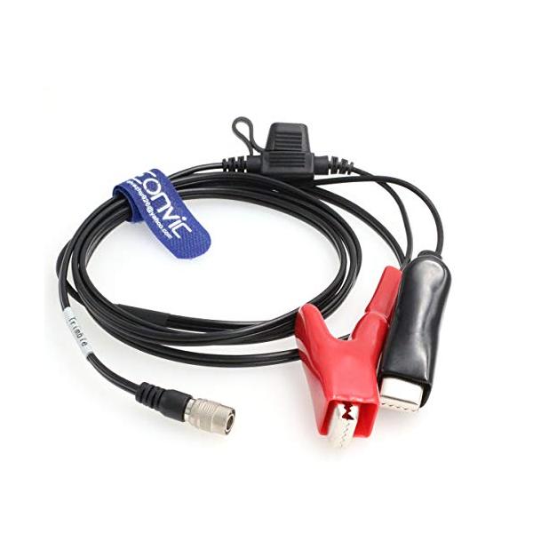 【商品説明】　・Power Trimble5600シリーズまたは3600シリーズトータルステーション・Trimbleロボットおよびサーボトータルステーション用の新しい直角電源ケーブル。 このケーブルを使用すると、機器を12Vバッテリーに接続...