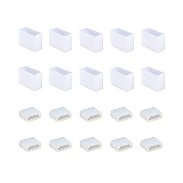 【商品説明】　・【シリコン製】柔らかシリコン素材でUSBコネクタにピッタリフィット、持ち歩いても抜け落ちる心配がない。取付簡単・脱着によるコネクタ損傷のリスクを軽減。・【内容物】USBケーブル（オス用）防塵カバー2種類入り。USB Type...