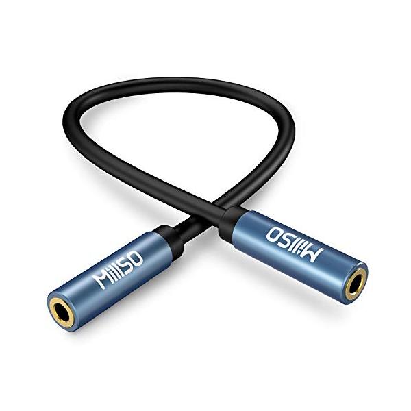 【商品説明】　・「ユニークデザイン」他の3.5ｍｍ端子の仕様と異なり、MillSOの3.5mmオーディオ中継ケーブルは15CMの長さをお持ち、高級感のある仕上がり、日常の使用も十分になります。・「幅広い互換性」MillSO イヤホンジャック...