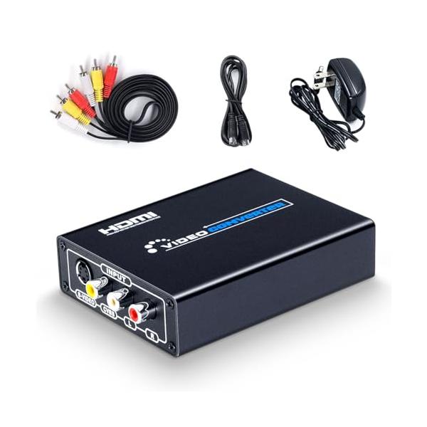 【商品説明】　・【1080P/720P/480P出力対応】テレビ / モニターの仕様に合わせて、ボタン１つで出力解像度（480p→720P→1080Pループ）を切り替えることができます。（▲注意事項：映像画質を向上させる製品ではありません。...