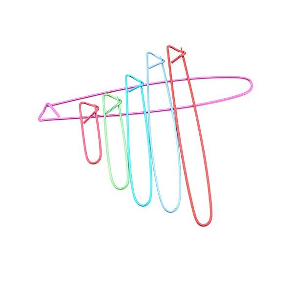 【商品説明】　・サイズが豊富です。襟、肩、袖口などの処理にお使いいただけます。編み物に便利なツールです。・サイズ：6cm、9cm、12cm、15cm、17cm、20cm　写真をご参考にしてください。・パッケージ：安全ピン12点セット・材質：...