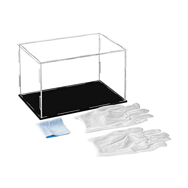 【商品説明】　・【便利な組み立て式】パネルは模様シート（両面）で保護しております。組立前に保護シートを剥がしてください。アクリル板を組み合わせる構造の為、わずか数分で設置が完了します。 ※アクリルケースのみ、フィギュアが付きません。ご注意く...