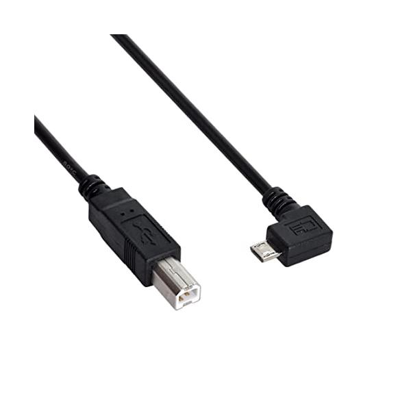 【商品説明】　・コネクタ1：直角90度マイクロUSBOTGオス・コネクタ2：標準Bタイプオス（外部デバイスを接続可能）・プリンタ、スキャナ、ハードディスク、またはその他のデバイス用のドライバをインストールする必要がある場合があります。最初に...