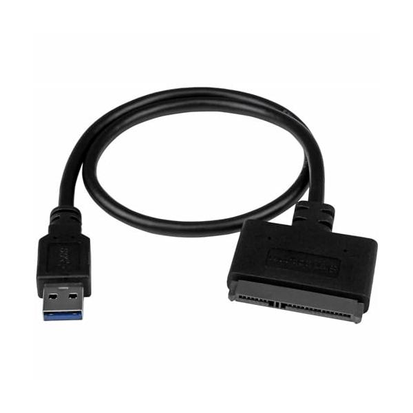 【商品説明】　・SATA SSDまたはHDDに高速アクセス：SATA I、IIおよびIII (6Gbpsまで)に対応し、パソコンから2.5インチSATAドライブへの高速アクセスを可能にするUSB 3.1 - SATA変換ケーブル。注意：本製...