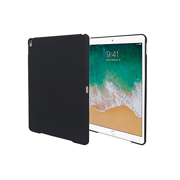 【商品説明】　・【カラー/ 素材】ブラック/ ポリカーボネート（重量：106g）・【デザイン】手になじむさらさらコート。思わず触ってしまうこの手触り・【対応機種】iPad Pro 10.5インチ A1701 A1709 / iPad Air...