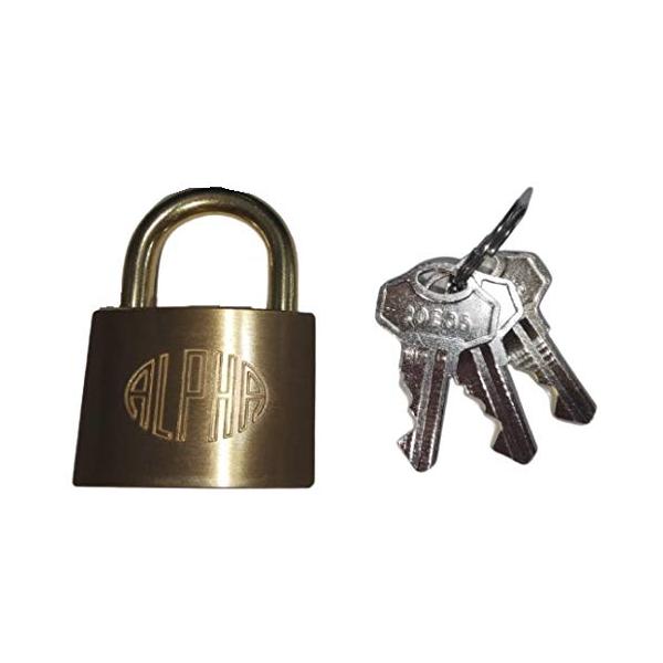 【商品説明】　・アルファ南京錠 1000-35mm・同一キー：20E35・鍵３本付き※未決済で３日経過した場合は、ご案内無しで一旦キャンセルさせていただきます。※食品商品について・・・商品サンプル画像に賞味期限が記載されている場合がございま...