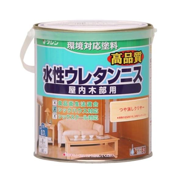 【商品説明】　・うすめ液:水(原液のままでも使用可)・ホルムアルデヒド放散等級:エフフォースター、成分:合成樹脂(アクリルウレタン)・水・塗り面積(2回塗り):約8m2(畳の枚数約5枚)、乾燥時間:約90分(20度)・容量:0.7L・色:つ...