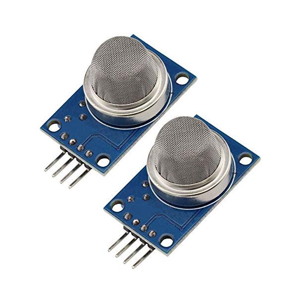 【商品説明】　・MQ-135ガスセンサは二酸化スズ(SnO2)を使用、二酸化スズが綺麗な空気の中には導電率が低いので、センサを汚染した空気の中に置く時に、導電率が汚染物質か増すと共に高める。導電率の変化はガス濃度に対応する輸出信号になる。・...