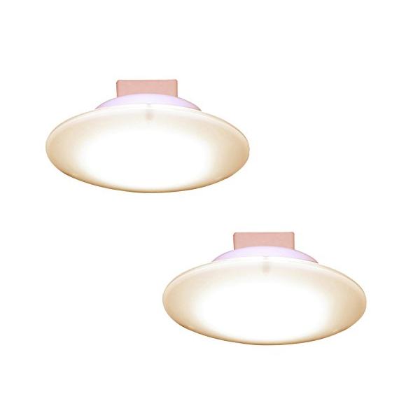 【商品説明】　・サイズ：直径165mm、高さ55mm　本体重量：330g・消費電力：12.8W　電源：AC100V（50/60Hz)引っ掛けシーリング取り付け・用途：廊下　トイレ　内玄関　クローゼットなど・素材：アルミニウム、樹脂※未決済で...