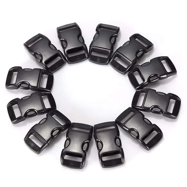 【商品説明】　・【パッケージ内容】50枚入り 　色：ブラック・これらのブラックバックルをあなたの子供に与えてDIYギフトを与え、知能と実用的な能力を開発してください。アウトドアや手芸で大活躍しています。・耐久性があり頑丈な高級POM樹脂で作...