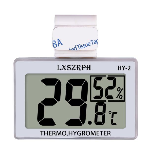 【商品説明】　・【幅広い用途】わずか53*17*33mmのサイズで、これはテラリウム、飼育箱や爬虫類タンクのどこにでも設置でき、ペットの視界を妨げません。この温度計を使用して、犬、猫、うさぎ、カメなど小動物の住居の温度と湿度を管理することも...