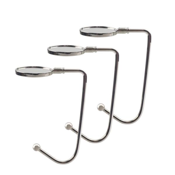 【商品説明】　・サイズ(収納時):7.2x11.5x 1.3cm,本体重量：30ｇ・スタイル:折りたたみ;適用範囲:バッグ、傘・亜鉛合金製フックが頑丈で耐久性あり、台座がゴム製なので滑り止め、女性には必要なファッション品です。・使用条件: ...