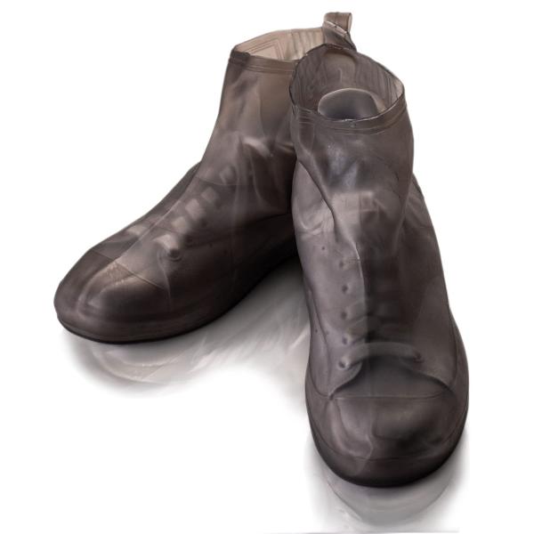 【商品説明】　・【コーデを邪魔しない】目立たないから雨の日のコーデも悩まない。・【商品仕様】サイズ :S・M・L・XL・XXL 　色：白・黒・【濡れない】Ｒａｐｌｕシューズカバーは水に強い素材で高密度・一体成形＆継ぎ目なし。急な雨でも安心。...