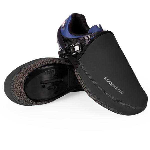 【商品説明】　・【フィット感抜群・ズレない】靴カバーは伸縮性のある素材を採用して、シューズによくフィットして着脱もしやすいです。後部弾性ループと底部滑り止めベルトは、つま先カバーをしっかりと固定して、自転車で走行中に靴からずれ落ちることはで...