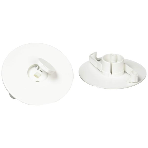 【商品説明】　・サイズ:直径110×高さ28mm・材質:PP・色調:ホワイト・適合壁厚:50&amp;#65374;250mm・適合穴径:60&amp;#65374;100mm※未決済で３日経過した場合は、ご案内無しで一旦キャンセルさせてい...