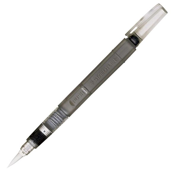 【商品説明】　・【信頼の日本製】へたりにくく使いやすい筆先は日本製ならでは・【太くも細くも描ける】細かいところから広い面まで塗れる、便利な太筆タイプ・【手軽に水彩画、お子様にもおすすめ】水彩色鉛筆と一緒に使えば、バケツやパレットいらずで手軽...