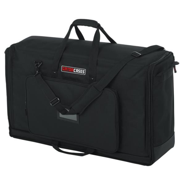 GATOR G-LCD-TOTE-MDX2(27インチ〜32インチ 液晶画面2台運搬用 パッド入り ナイロン製 キャリートートバッグ)【27〜32インチ・2台同時収納】25mm極厚パッド＆画面保護シールド！調節可能仕切り付きデュアルキャリン...