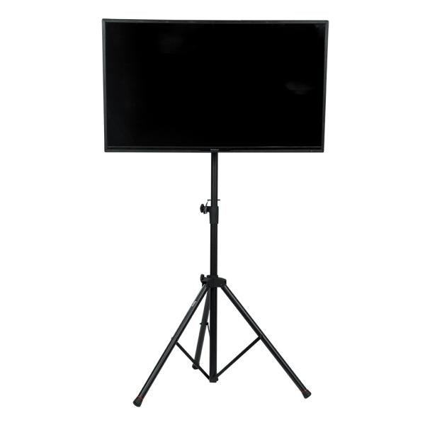 GATOR GFW-AV-LCD-1 （三脚式モニタースタンド）【最大VESA 200×200mm対応】堅牢なスチール構造が13.6kgまでのモニターをがっちり支える！会議室からライブ配信までマルチに活躍する三脚型液晶ディスプレイスタンド！...