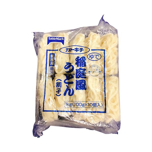 【 商品特徴 】細く繊細で上品な口当たりが人気の稲庭風うどん。包丁切りで１本１本切り出し、たっぷりのお湯でゆで上げました。メニュー展開しやすい割子タイプ。【 常冷区分 】冷凍【 メーカー名 】テーブルマーク株式会社【 規格 】100g×10...