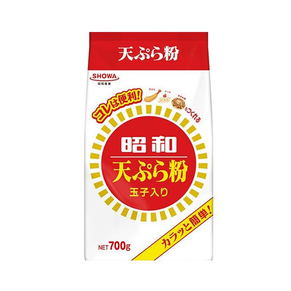 【 商品特徴 】天ぷら専用に開発した良質な小麦粉を主原料にし、でん粉、卵黄粉、卵白粉などをバランスよく配合した天ぷら粉です。【 常冷区分 】常温【 メーカー名 】昭和産業株式会社【 規格 】700g【 調理方法 】水に天ぷら粉を加え混ぜます...