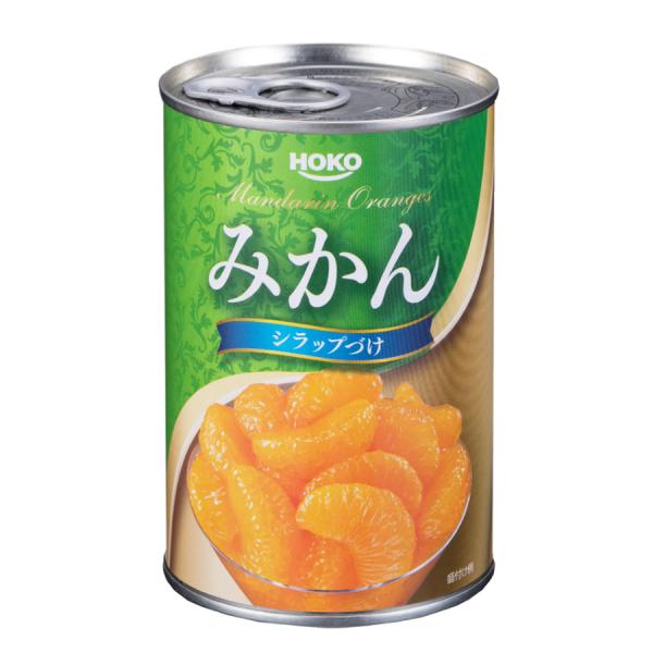 [商品特徴]みかんのシーズンパックです。ライトシラップに仕上げました。[常冷区分]常温[メーカー名]HOKO[規格]4号/24[原材料]みかん、果糖ぶどう糖液糖／酸味料、安定剤（メチルセルロース）[アレルギー]なし