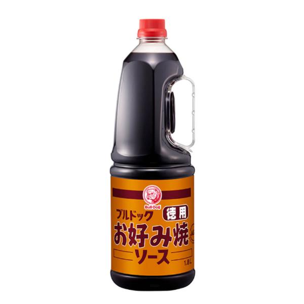 [ 商品特徴 ]コストパフォーマンスが高く、まろやかな甘みとコクが特徴のお好み焼専用ソース。JAS標準品。[ 常冷区分 ]常温[ メーカー名 ]ブルドックソース[ 規格 ]１．８Ｌ[ 調理方法 ]お好み焼に使用[ 最終加工地 ]日本[ 原材...