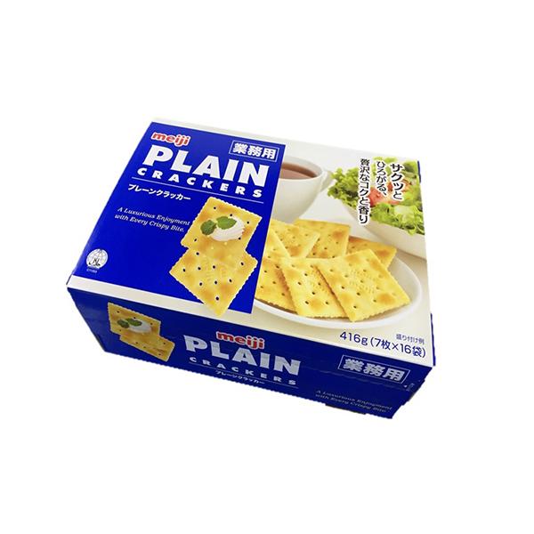 【 商品特徴 】発酵による豊かな風味、小麦粉の焼けた香ばしさとサクサクした食感が特徴のプレーンクラッカーです。【 常冷区分 】常温【 メーカー名 】株式会社明治【 規格 】416ｇ【 調理方法 】そのまま軽食に。カナッペにして。【 最終加工...