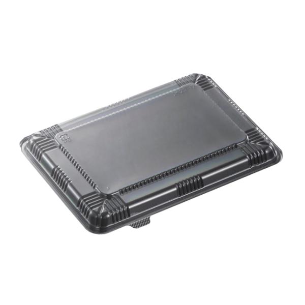 [商品特徴] レンジ不可。安価な弁当からボリュームのあるメニューまで幅広く対応する弁当容器です。フタのみの販売です。セット容器は「中央化学 CT ガチ弁 L23-17 C2 50枚」をご購入下さい。[メーカー名] 中央化学（株）[規格] 5...