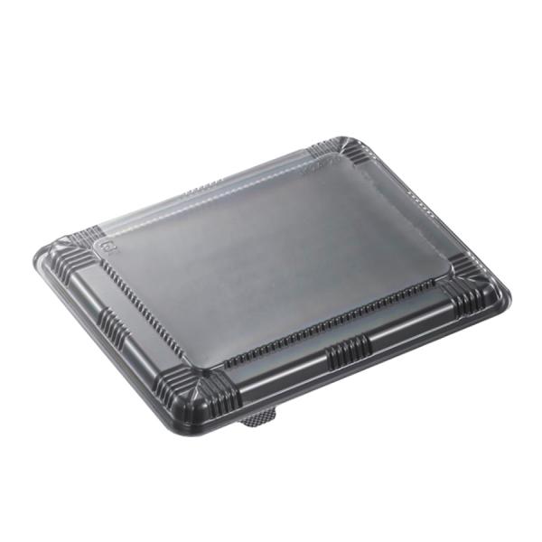 [商品特徴] レンジ不可。安価な弁当からボリュームのあるメニューまで幅広く対応する弁当容器です。フタのみの販売です。セット容器は「中央化学 CT ガチ弁 L24-20 C2 50枚」をご購入下さい。[メーカー名] 中央化学（株）[規格] 5...