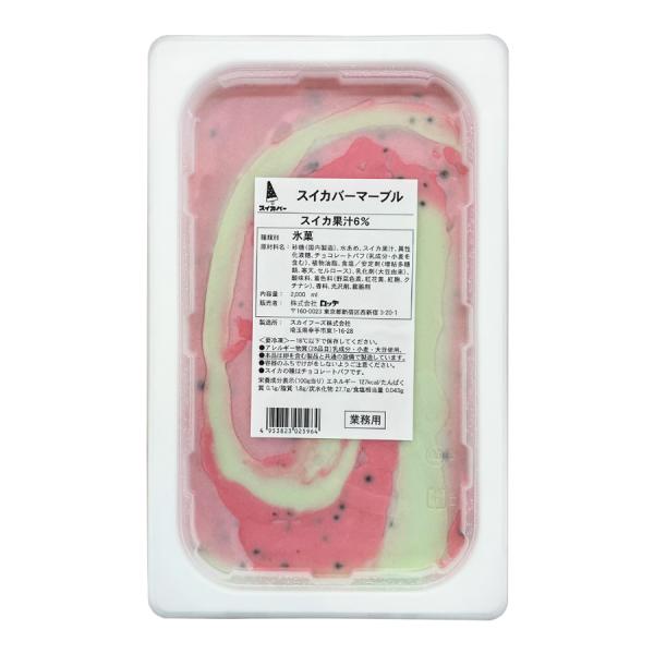 【ご注意事項】※こちらの商品は「1注文につき4点まで」の購入とさせていただきます。※北海道・沖縄・離島へのアイスクリーム配送は行っておりません。何卒ご理解・ご了承のほどお願い申し上げます。[ 商品特徴 ] スイカの実と皮をイメージした赤と緑...