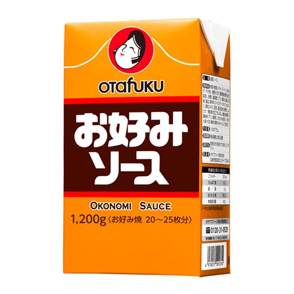 【 商品特徴 】野菜・果実をベースに、20種類以上の香辛料をブレンド！お好み焼をはじめ様々な料理に使用可能！！【 常冷区分 】常温【 メーカー名 】オタフクソース株式会社【 規格 】1200g【 調理方法 】調味料として使用【 最終加工地 ...