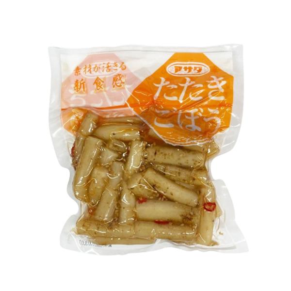 [ 商品特徴 ] ごぼうを白っぽく仕上げ、歯ざわりも良く酢が少々きいてさっぱりとした味です。[ 常冷区分 ] 常温[ メーカー名 ] アサダ[ 規格 ] 300g[ ケース入数 ] 25[ 調理方法 ] そのままお召し上がりください[ 最終...