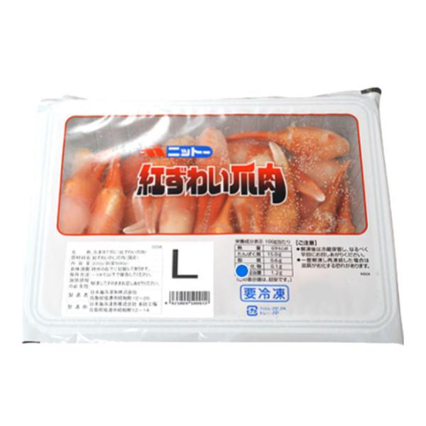 【 商品特徴 】新鮮な蟹の爪肉をボイル、急速凍結しました。親爪の殻を剥き身にした食べ応えが十分な商品。中華の具材やお寿司・茶碗蒸しのトッピング等にご利用下さい。【 常冷区分 】冷凍【 メーカー名 】株式会社越河【 規格 】500g【 調理方...