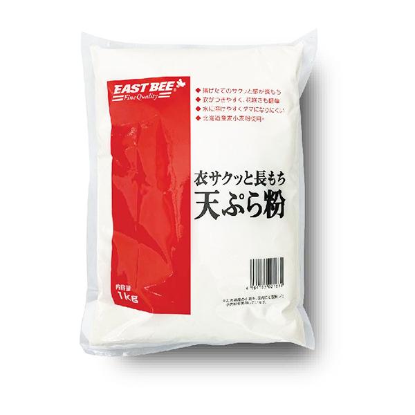 【 商品特徴 】揚げたてのサクッと感が長もち、衣がつきやすく花咲も簡単、水に溶けやすくダマになりにくい、北海道産麦小麦粉使用【 常冷区分 】常温【 メーカー名 】株式会社トーホー【 規格 】1kg【 調理方法 】本品：水＝１：１.６の割合で...